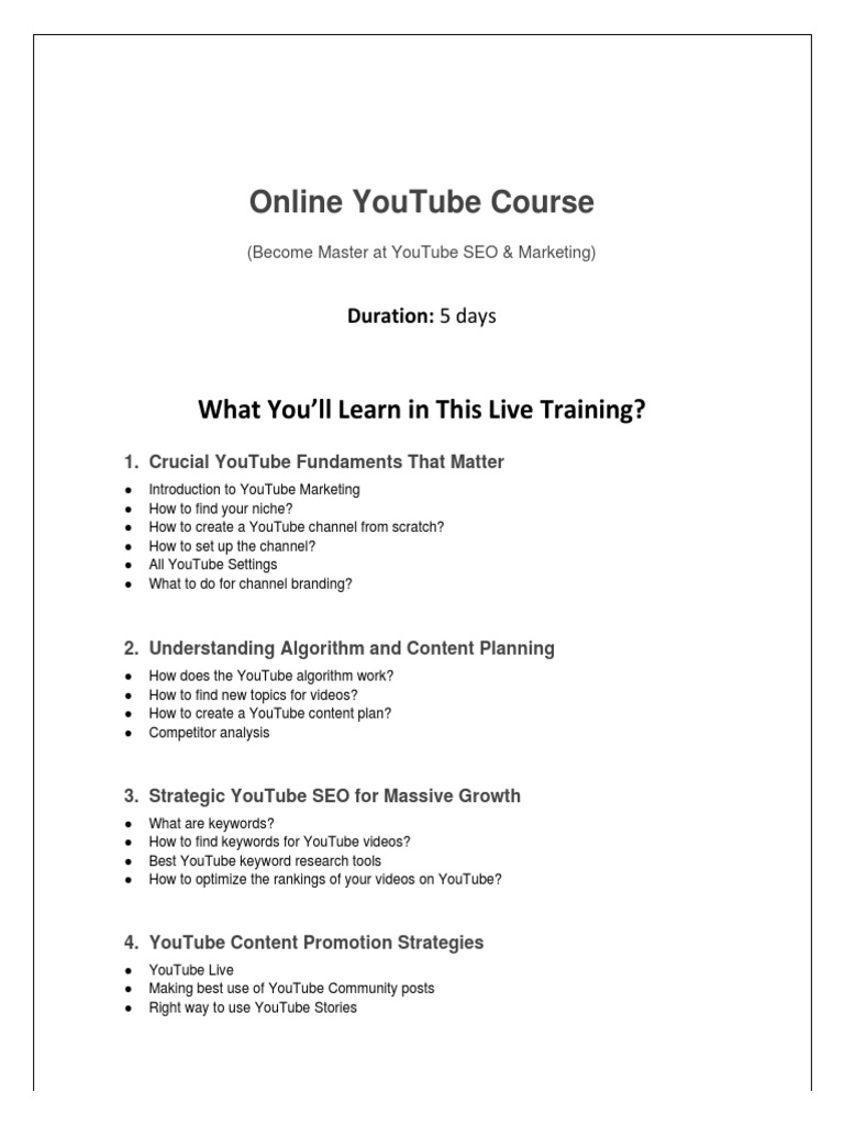 Youtube Course Wscube Tech Brochure Pdf You Tube Search Engine Optimization