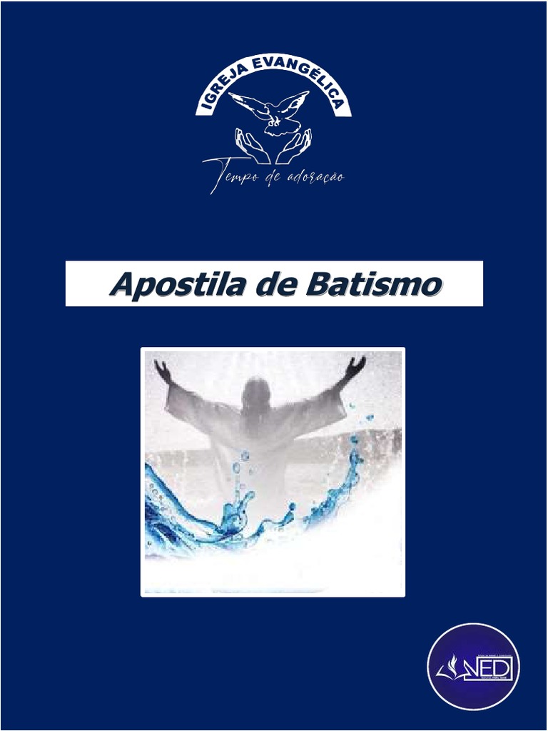 Apostila de Batismo Aualizada PDF | PDF | Jesus | Batismo