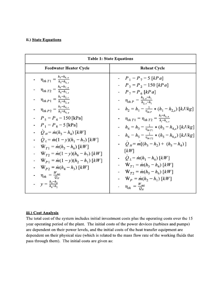 Cycle Equations PDF | PDF