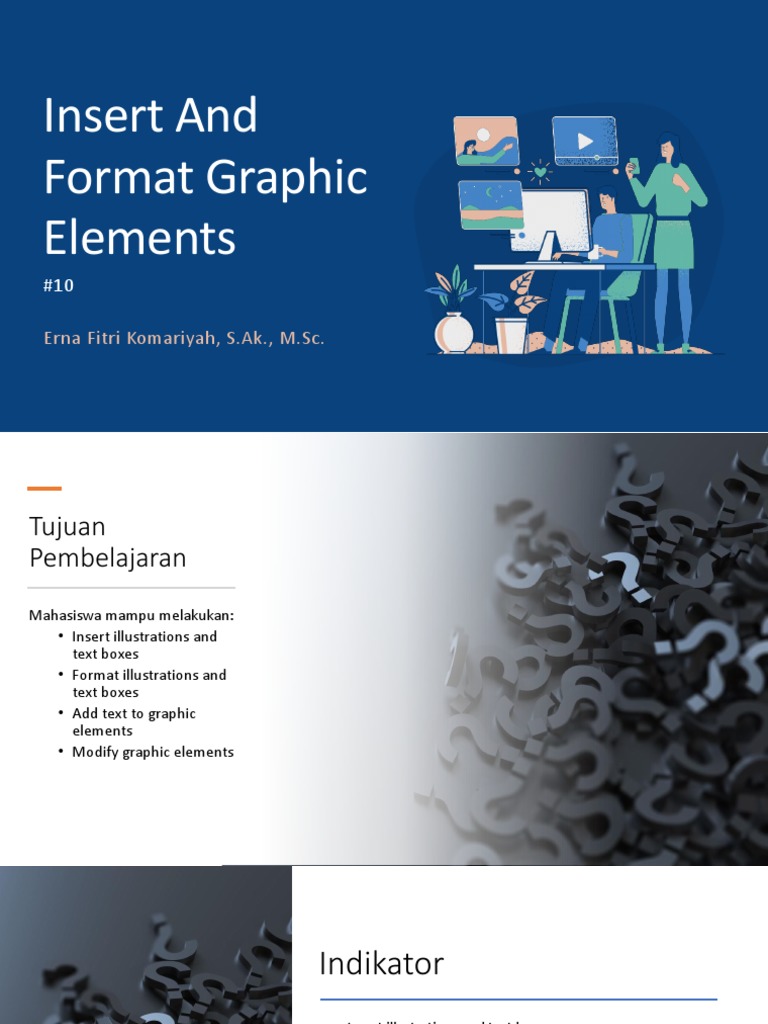 Insert & Format Graphics Elements | PDF