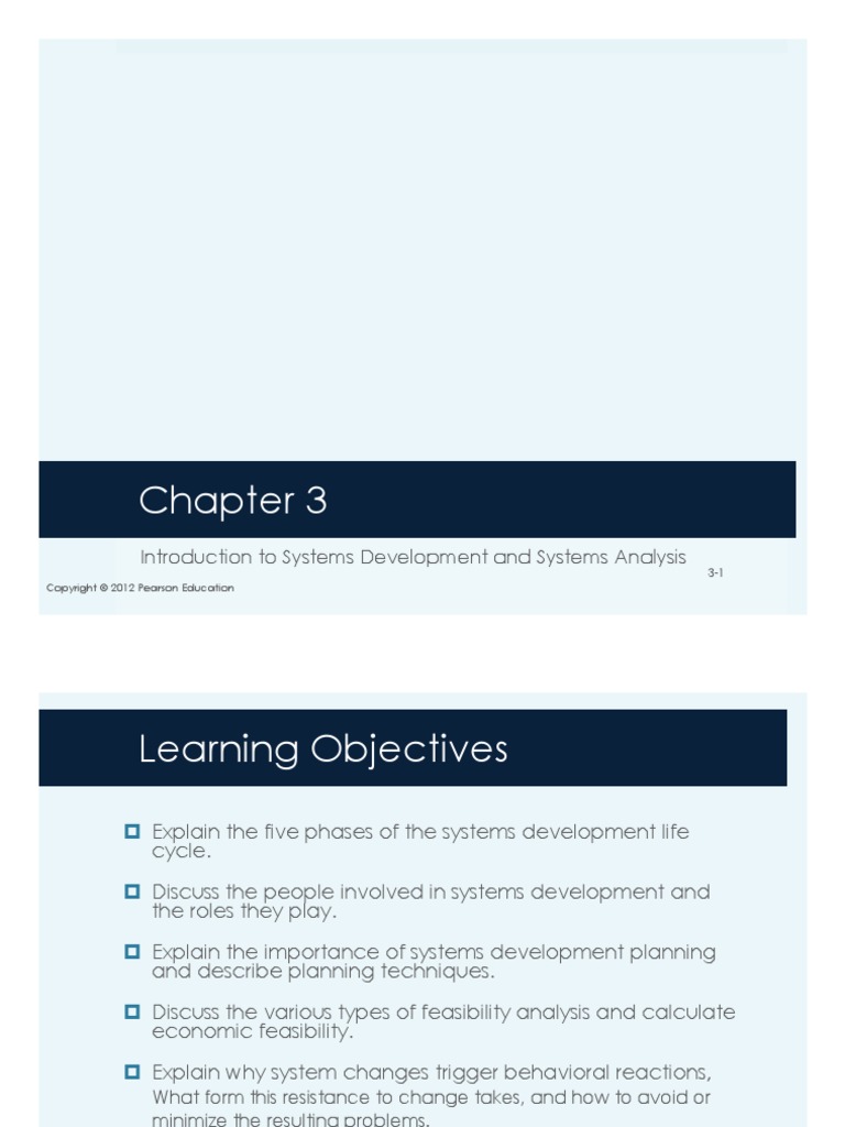 Chapter 3 AIS Powerpoint Slides | PDF | Net Present Value | Feasibility Study
