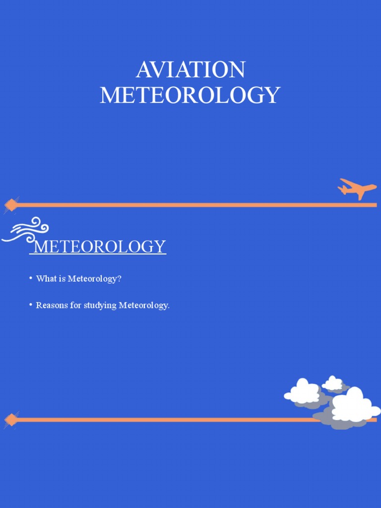 Aviation Meteorology - SPL | PDF | Cloud | Fog