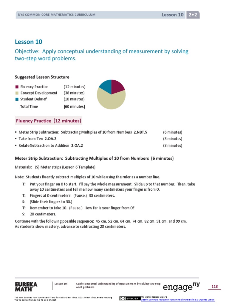 Math g2 m2 Topic D Lesson 10 PDF | PDF | Mathematics | Creative Commons License