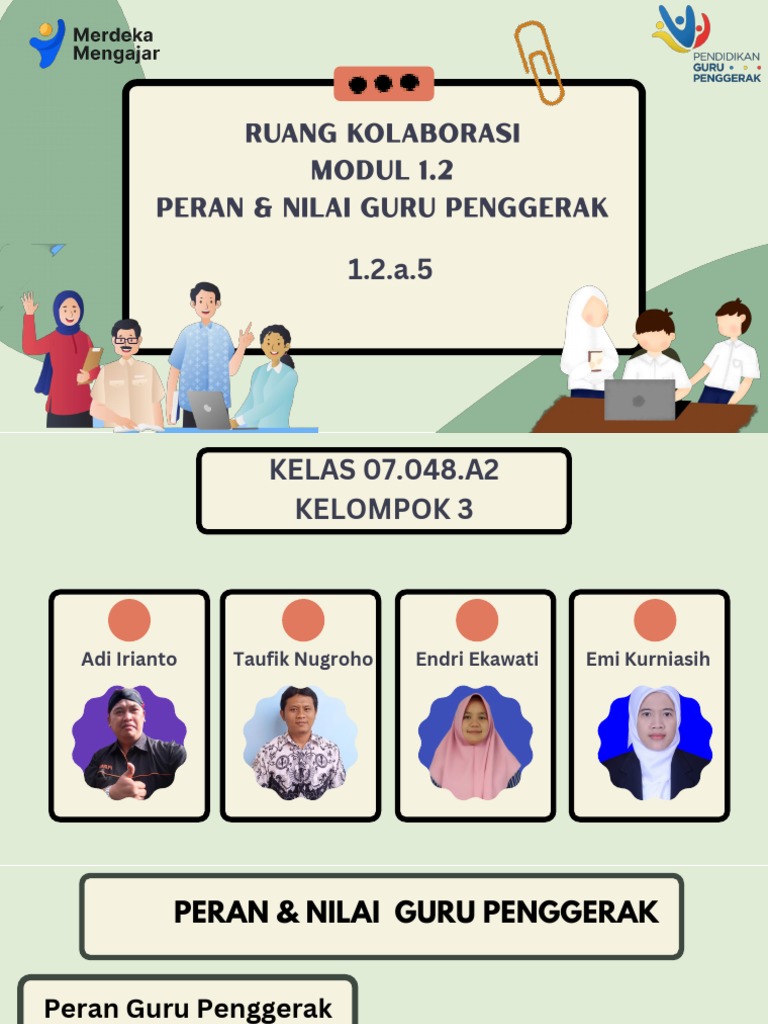 Ruang Kolaborasi Modul 1.2 | PDF