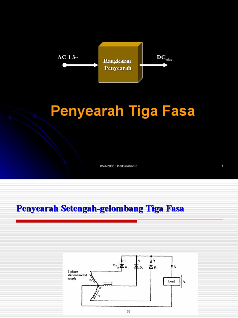 Penyearah-3 Fasa | PDF | Teknologi & Rekayasa