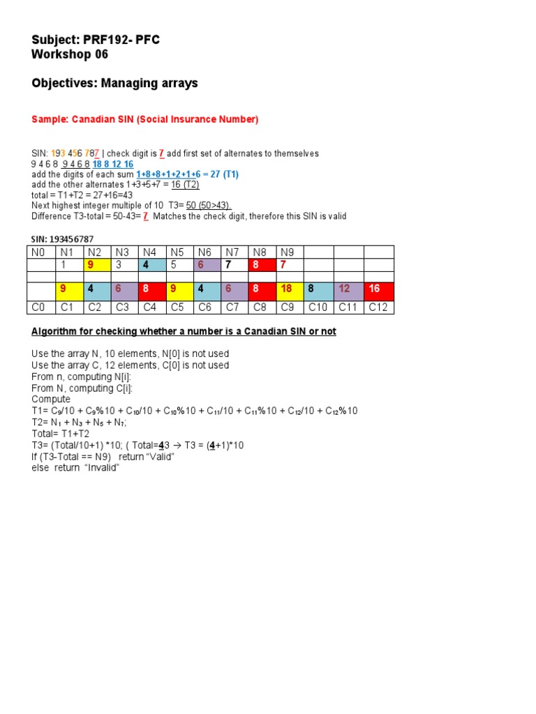 Se183391 WS6 | PDF | Computer Data | Algorithms