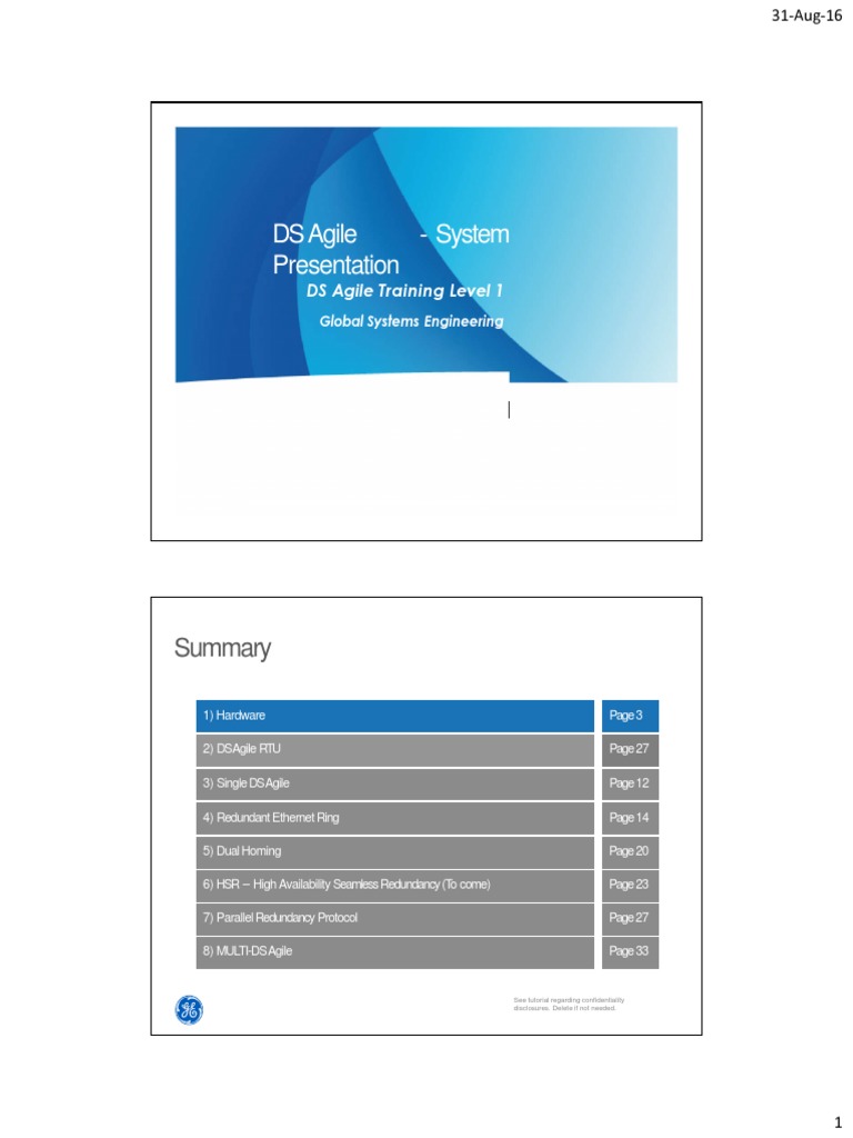 02 - DS Agile Architecture Presentation - Rev G PDF | PDF | Internet ...