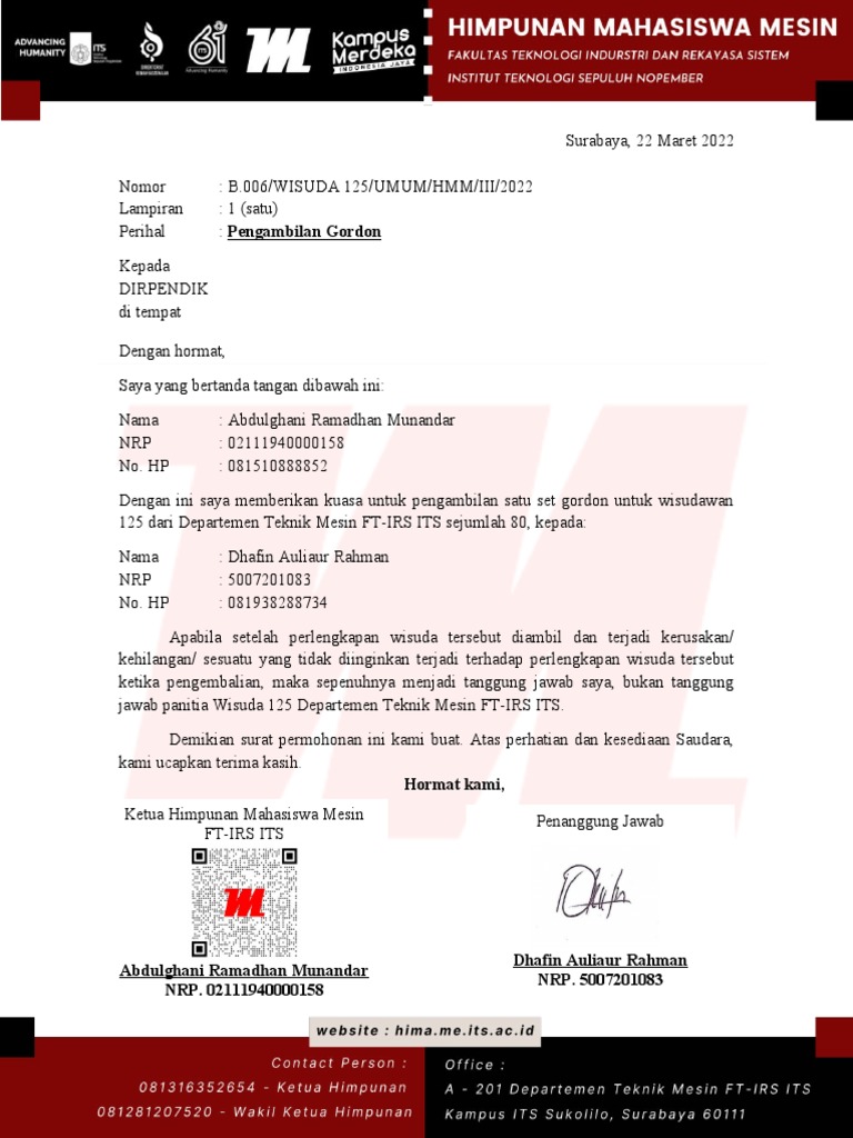 B.006.wisuda 125.umum - Hmm.iii.2022 | PDF