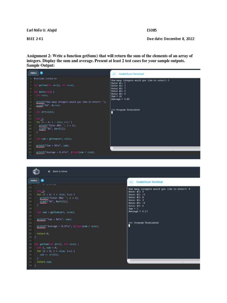 ES085-W 7-Ass 2 | PDF | Teaching Methods & Materials