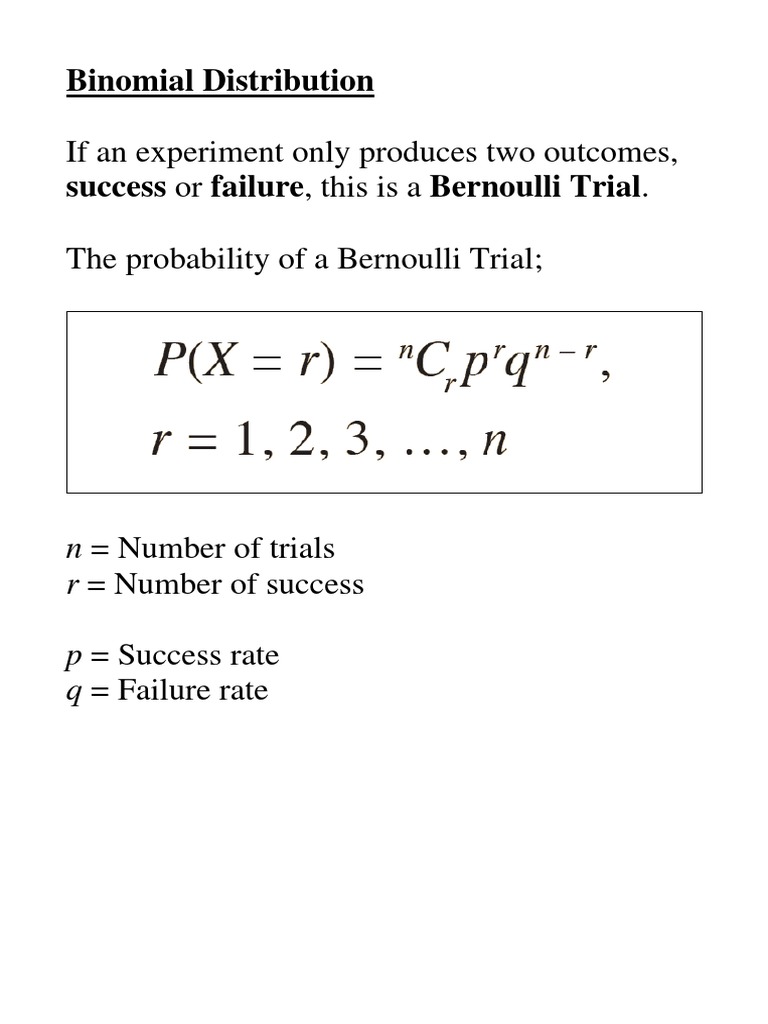Add Maths - Binomial Distribution | PDF | Probability Distribution | Measure Theory