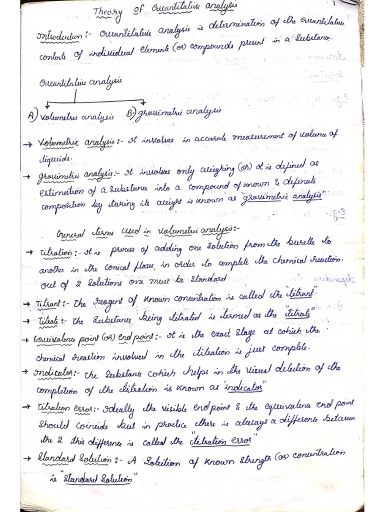 Theory of Quantitative Analysis | PDF