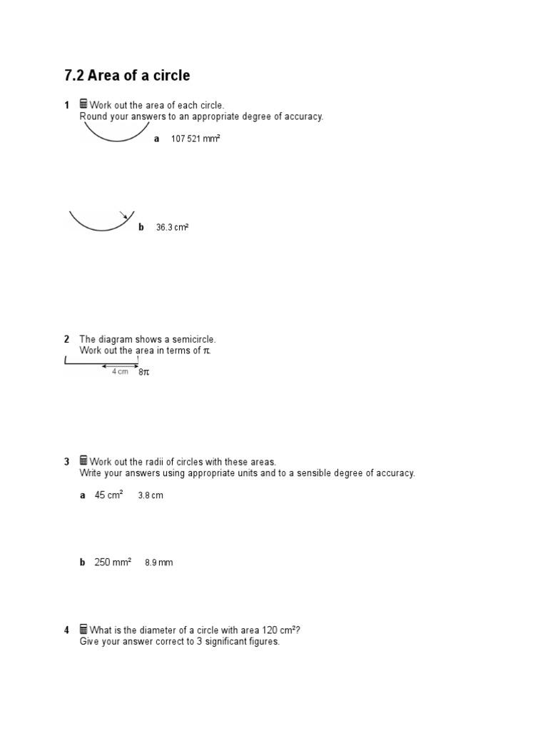 Mathprog3 - HW - U07 - 2 Asdasdasdas | PDF | Area | Significant Figures
