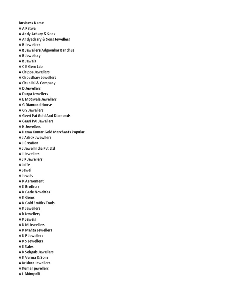 Jewellery Seller Sample - 24 K | PDF | Jewellery | Softlines (Retail)