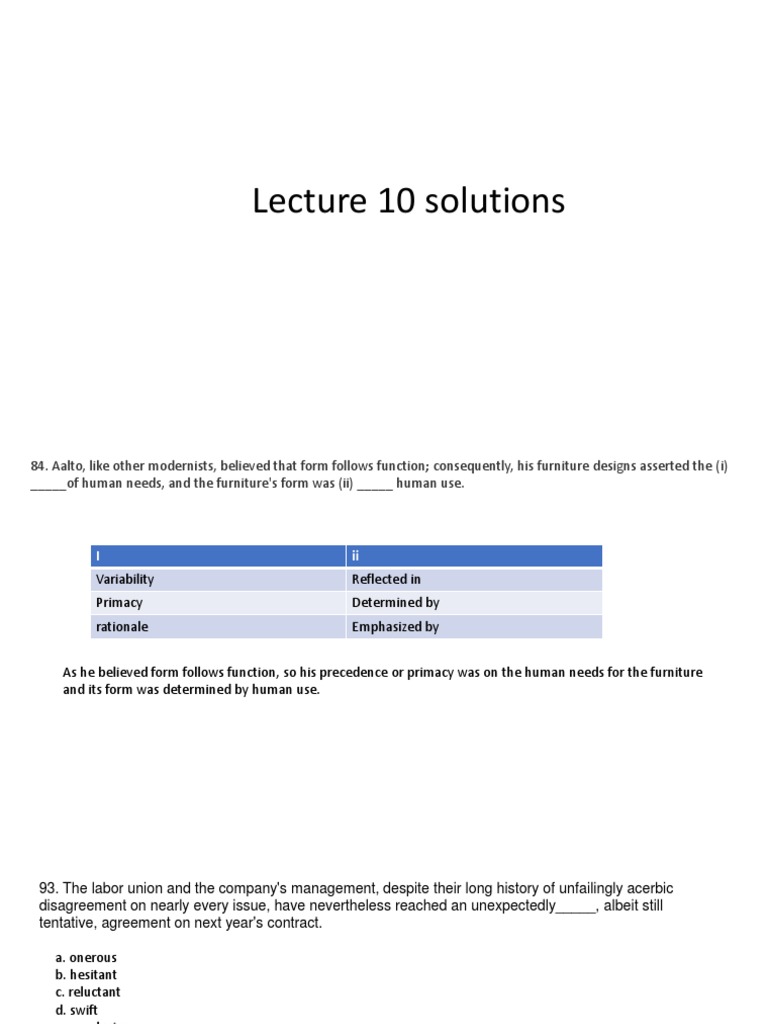 Elearn - Lecture 10 | PDF