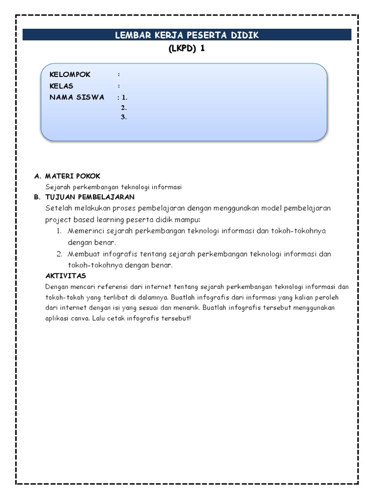 LKPD | PDF