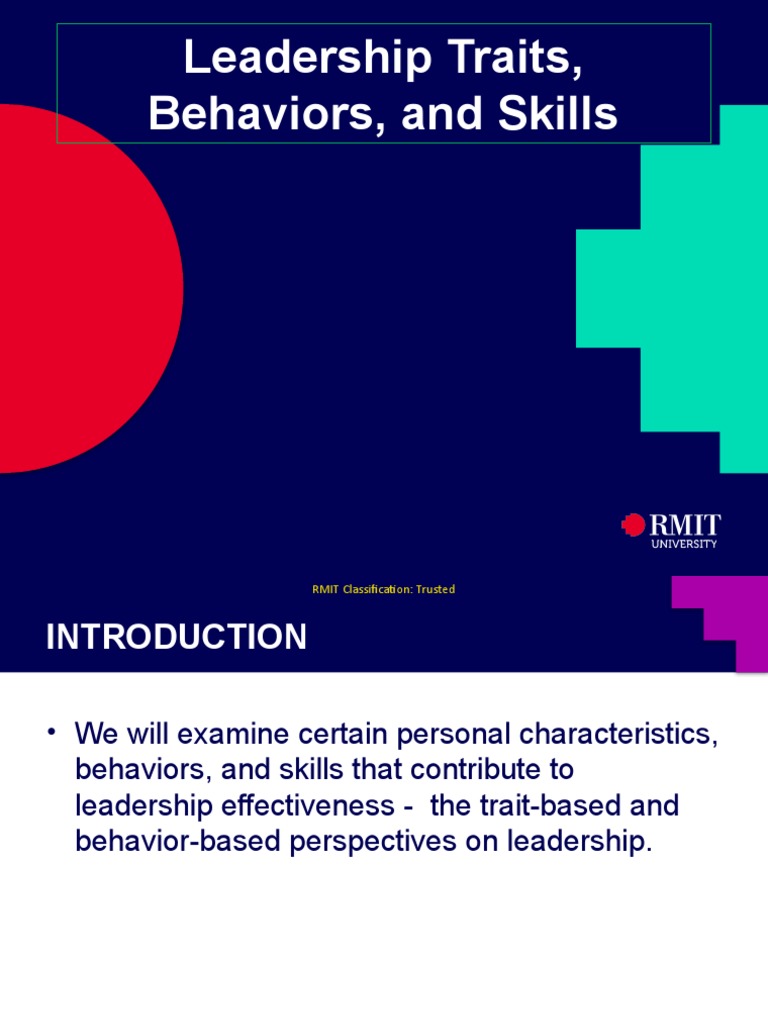 Leadership Behaviors and Skills | PDF | Leadership | Behavior