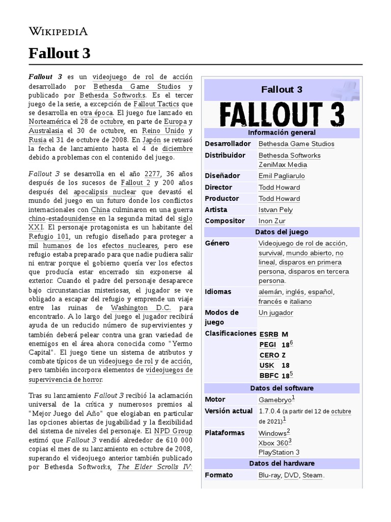 Fallout_3 | PDF