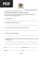 Imprest Requisition Form Template | PDF