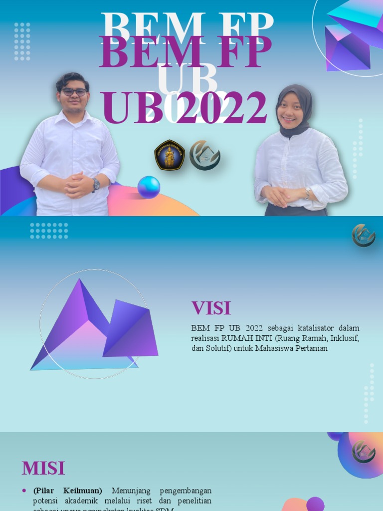Visi Misi dan Struktur BEM FP UB 2022 | PDF