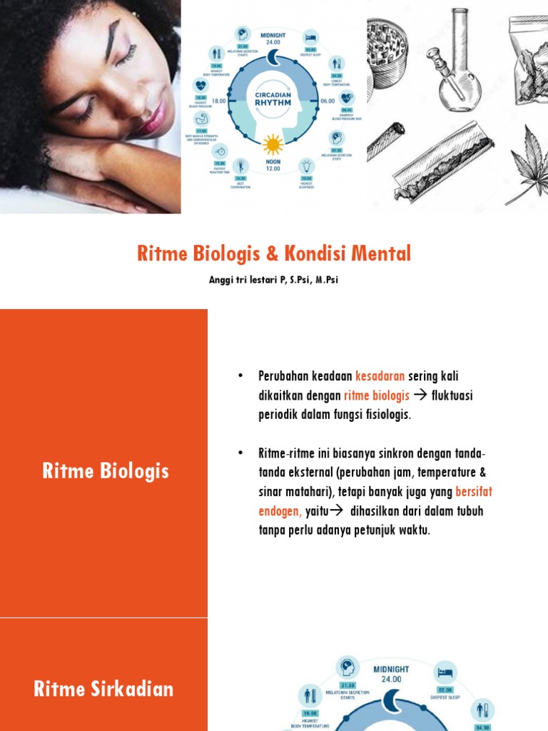 05 Ritme Biologis Kondisi Mental (Teori Dasar Psikologi) PDF | PDF