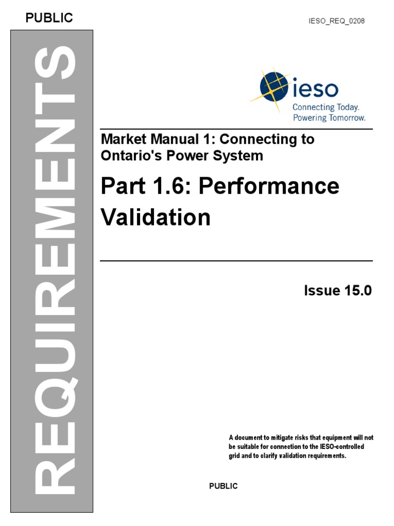 Performance Validation | PDF | Ac Power | Electrical Engineering