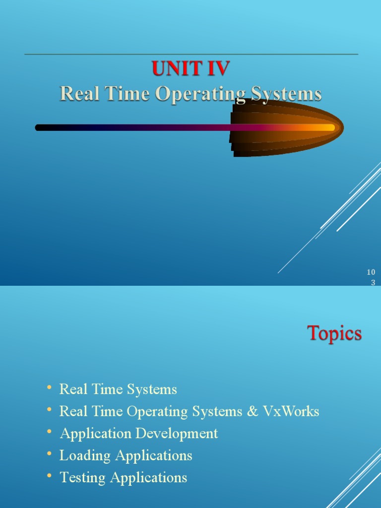 Embedded - PPT - 4-5 Unit - DR Monika-Edited | PDF | Scheduling (Computing) | Operating System