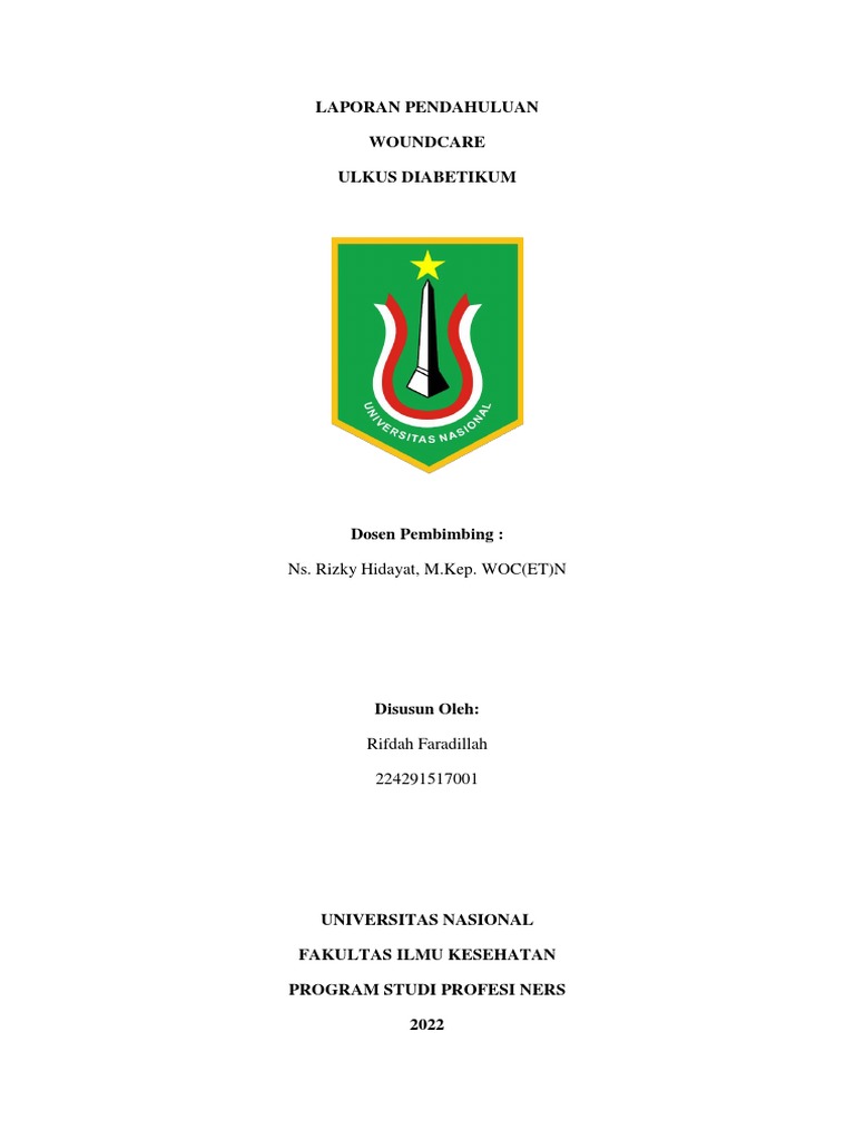 Ulkus Diabetikum: Konsep dan Penanganan | PDF