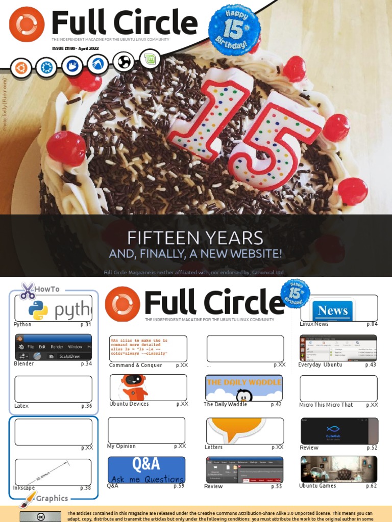 Full Circle Magazine 180 | PDF | Operating System | Installation ... Full Circle Magazine 180 | PDF | Operating System | Installation ...
