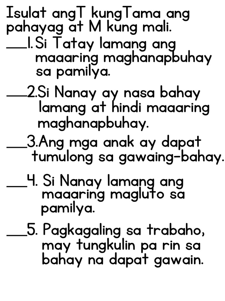 AP WorkSheet Q2 W3 | PDF