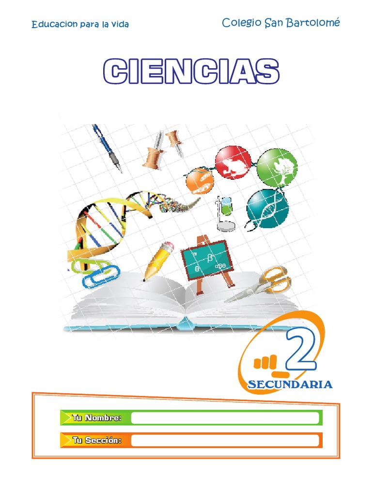 Libro Ciencias 2do Sec | PDF | Biología | Cianobacterias