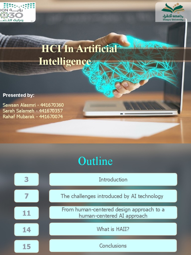 Human-Centered AI in HCI | PDF | Artificial Intelligence | Intelligence (AI) & Semantics