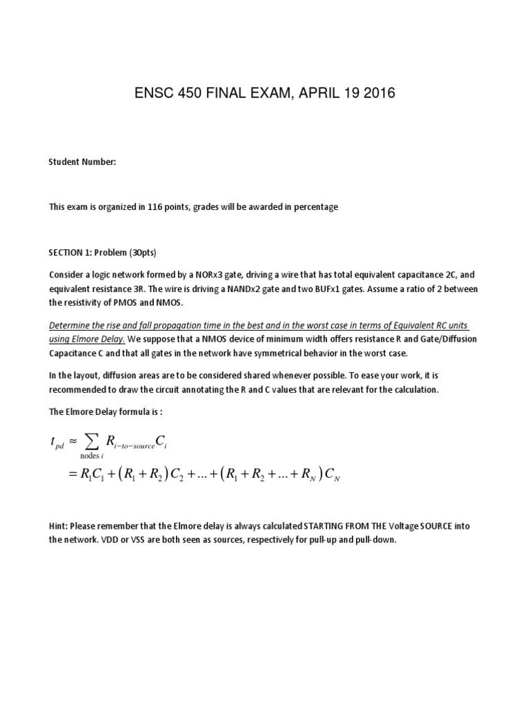 ENSC 450 FINAL EXAM KEY POINTS | PDF | Random Access Memory | Computer ...