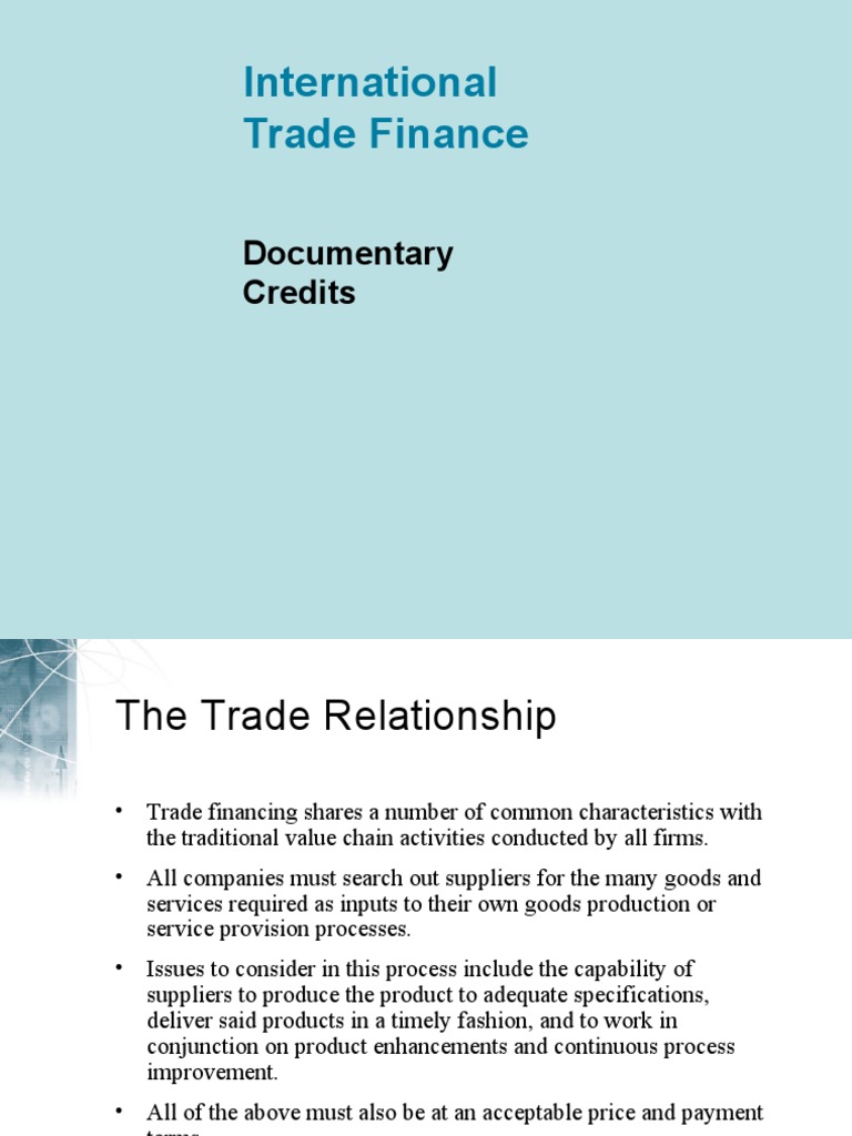 Credit Pdf Letter Of Credit Bill Of Lading