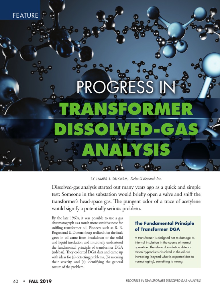 Progress in Transformer-Dissolved Gas Analysis PDF | PDF | Physical ...