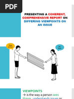 Coherent Report on Differing Viewpoints | PDF | Cognitive Science ...