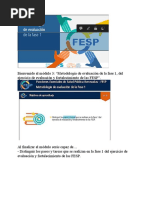 1.3 Qué Son Las FESP Renovadas | PDF | Salud pública | Evaluación