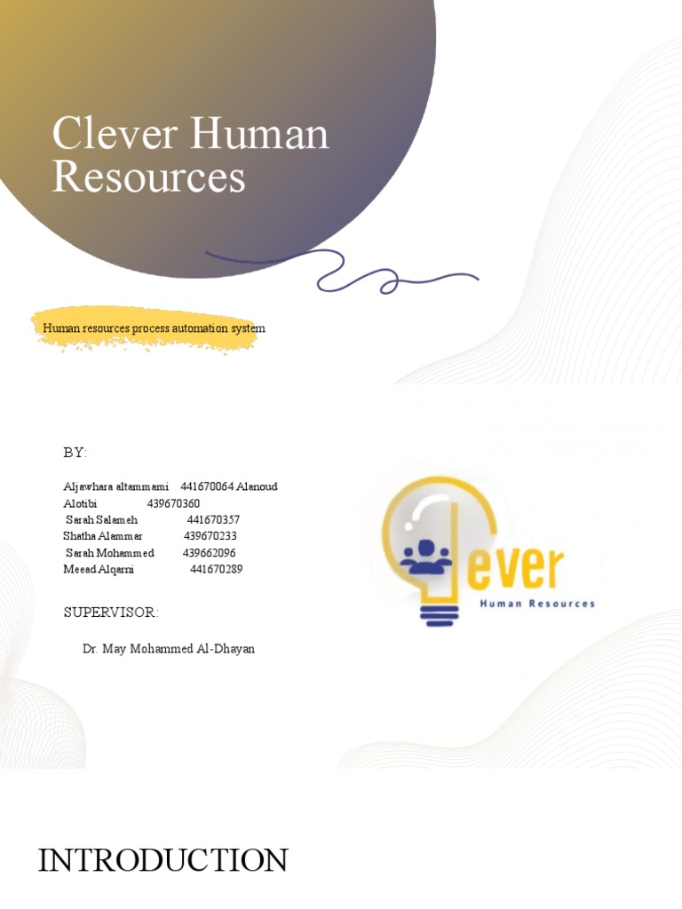 Clever Human Resources | PDF | System | Cognitive Science