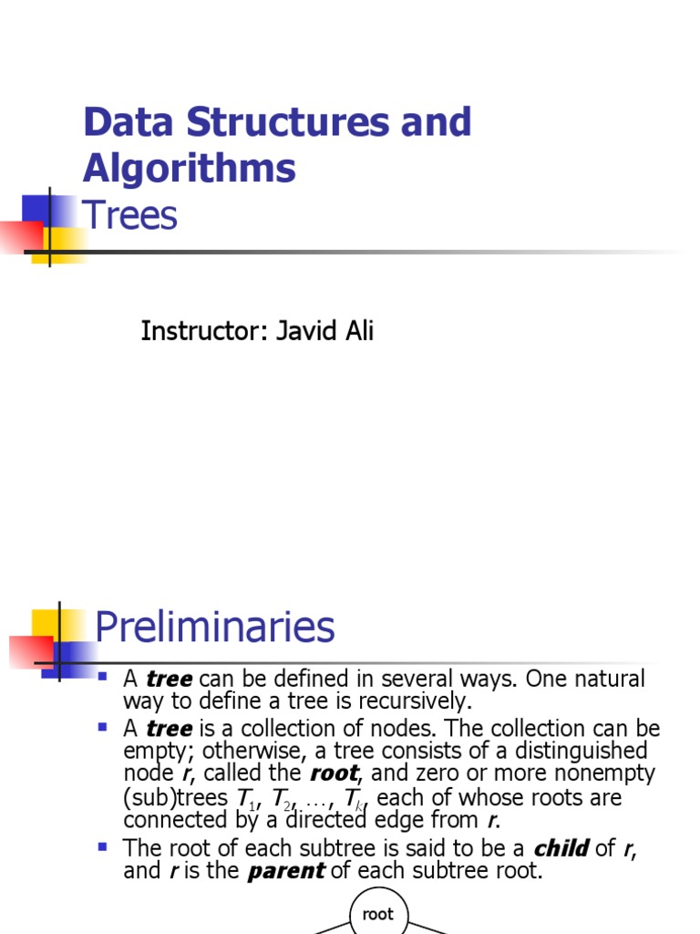 The Tree ADT | PDF | Algorithms And Data Structures | Computer Programming The Tree ADT | PDF | Algorithms And Data Structures | Computer Programming