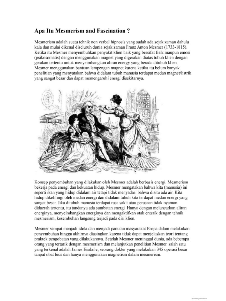 magnetism mesmerism | PDF