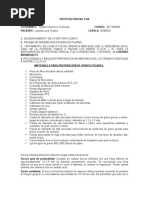 Protocolo de Protesis Total | PDF | Dentadura postiza | Boca