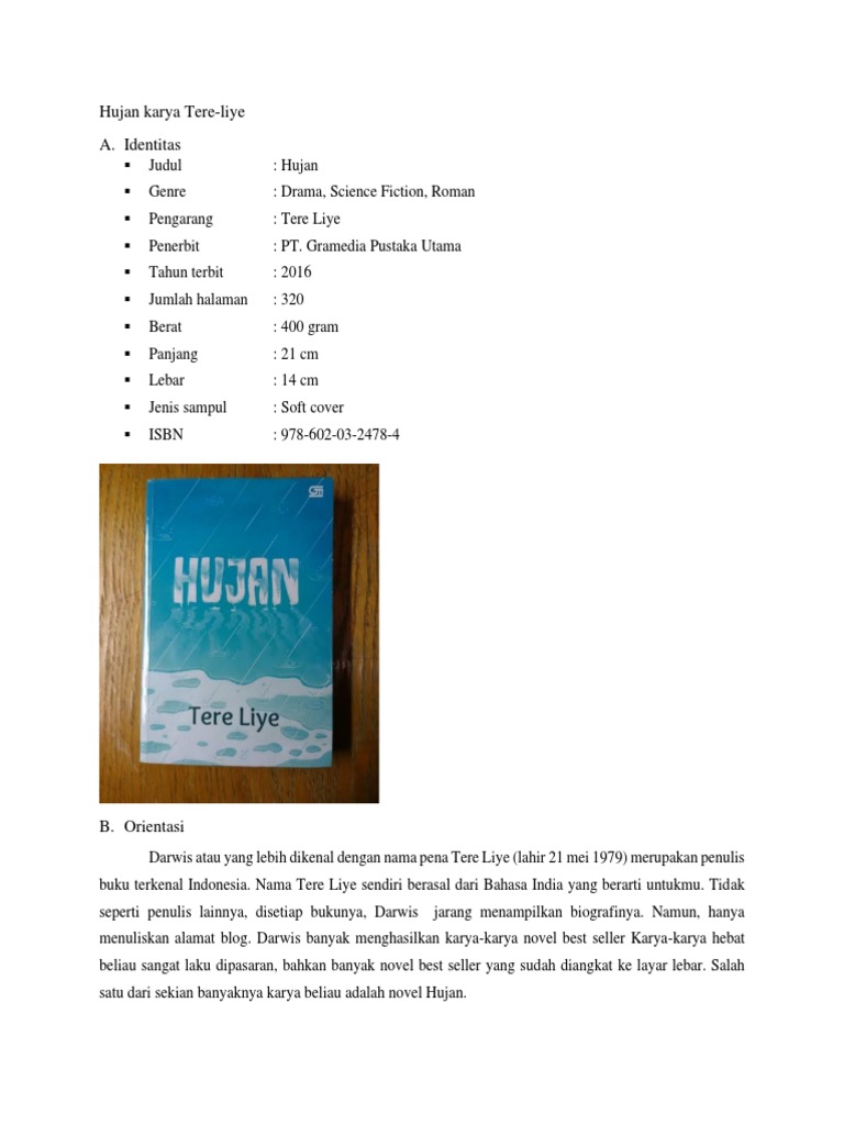 Hujan Karya Tere-liye | PDF