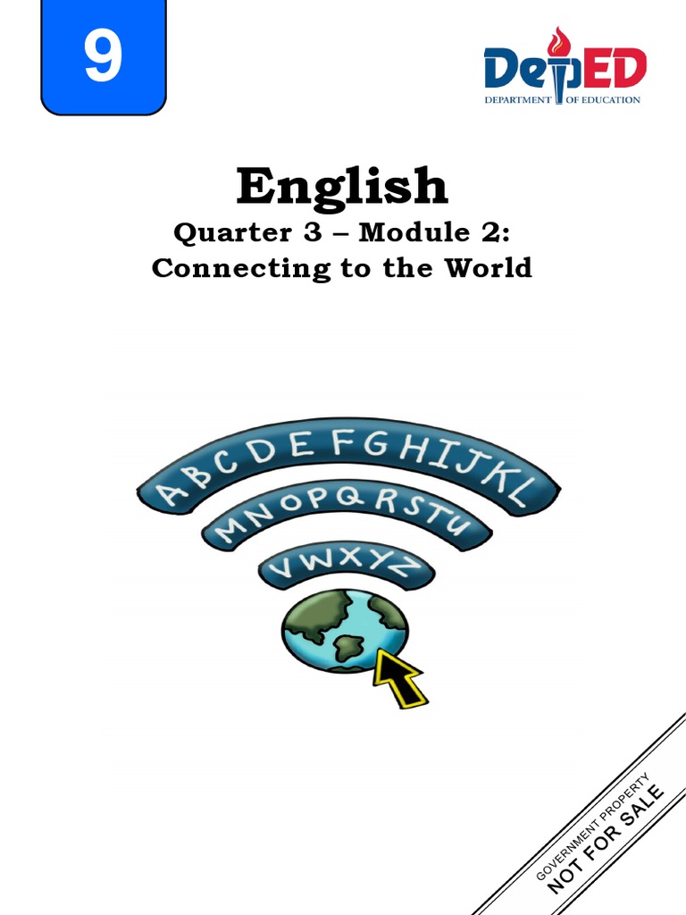 English: Quarter 3 - Module 2: Connecting To The World | PDF | Fallacy ...
