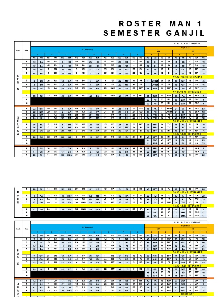 Roster 2022-2023 Ok | PDF