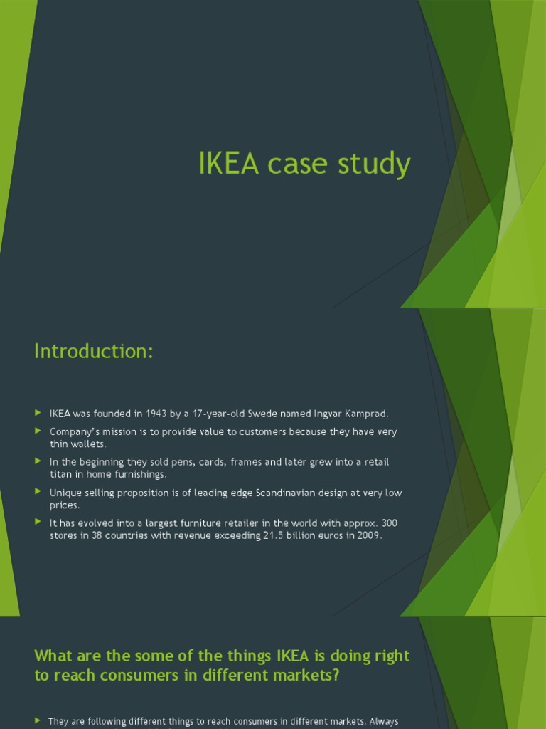IKEA Case Study | PDF | Marketing | Marketing Strategy