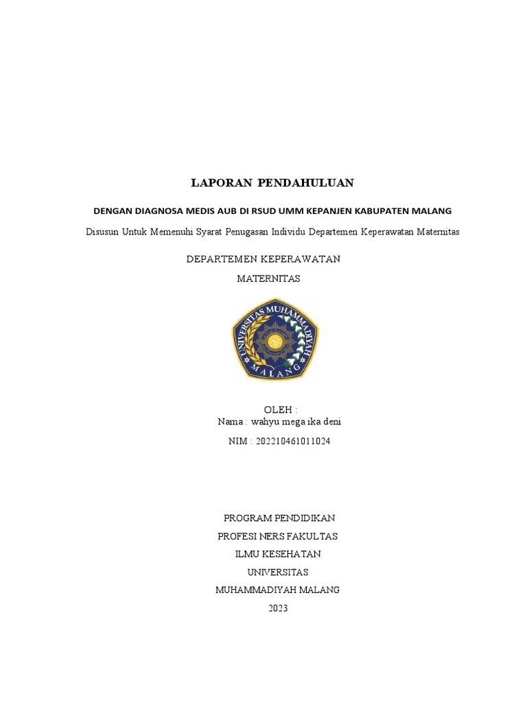 LP AUB Wahyu Mega Ika 024 | PDF