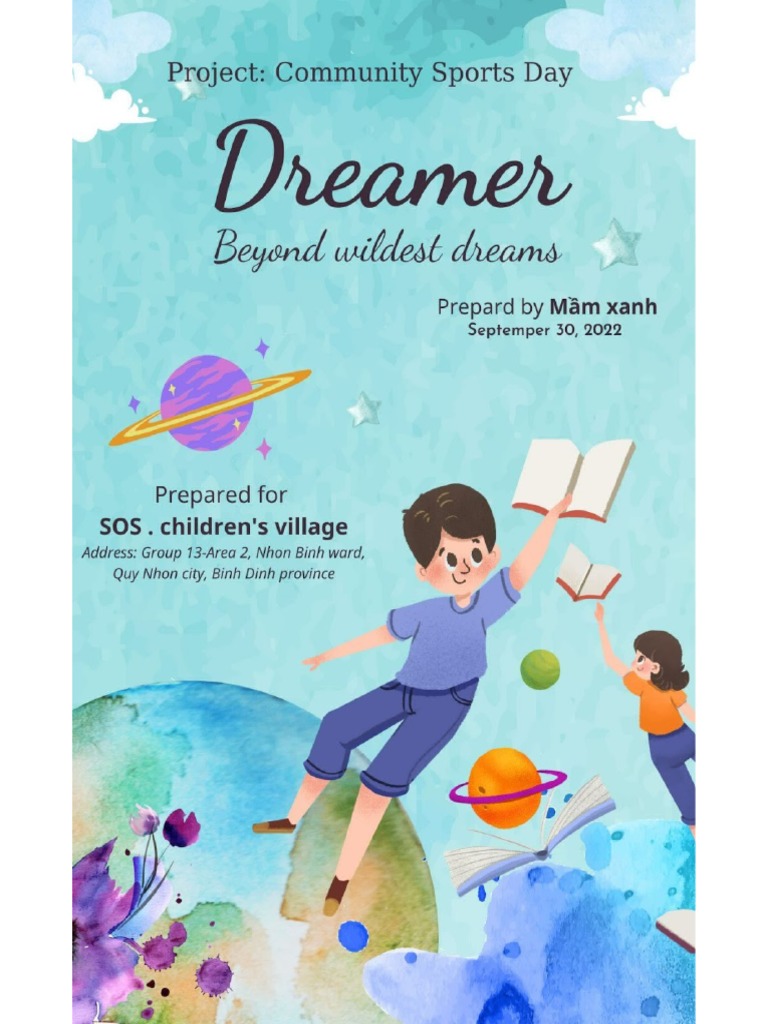 Dreamer Project - Mam Xanh Group - Ib17b | PDF