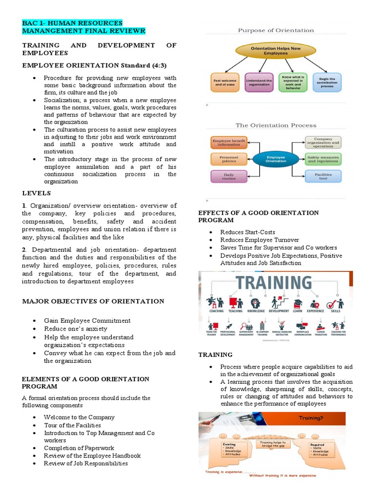 Effects of A Good Orientation Program | PDF | Employee Benefits ...