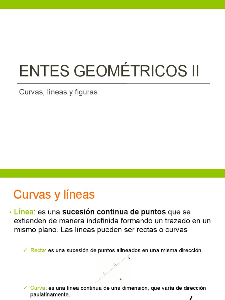 Curvas y Figuras Geométricas Básicas | PDF | Triángulo | Curva