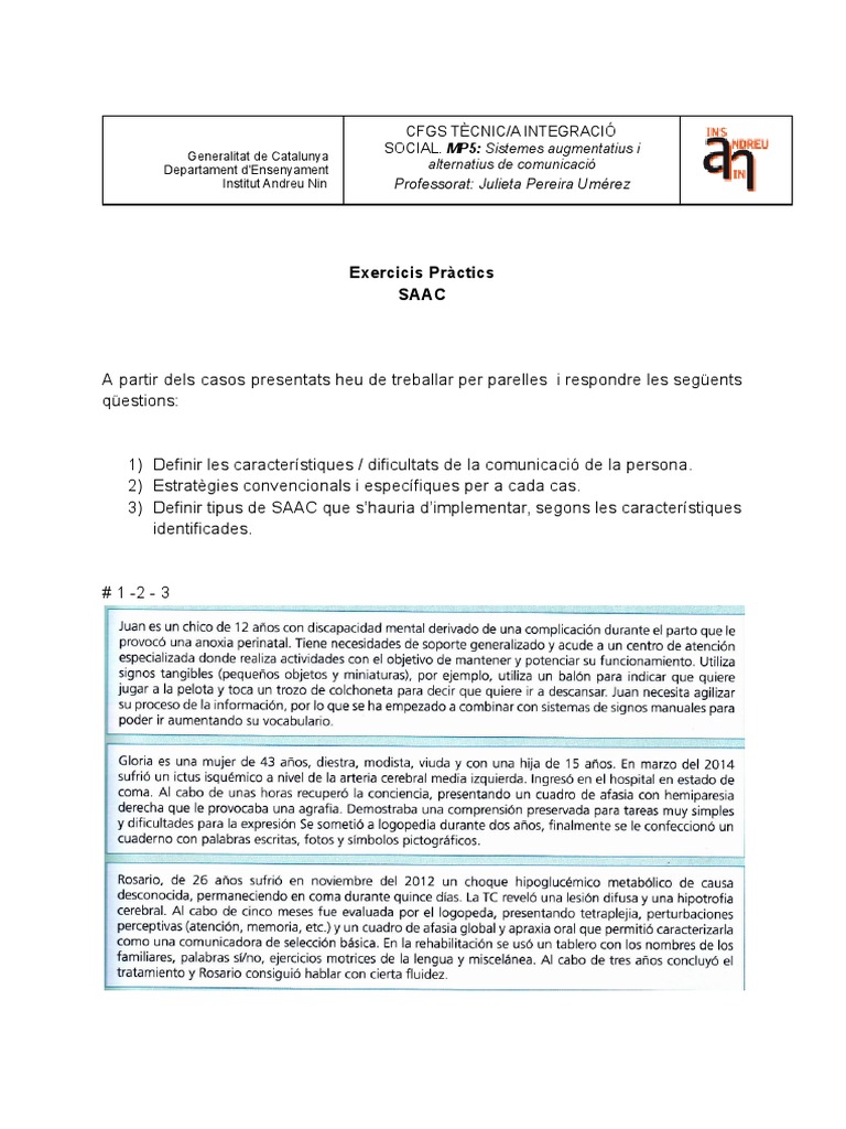 Casos Pràctics SSAC-1 PDF | PDF