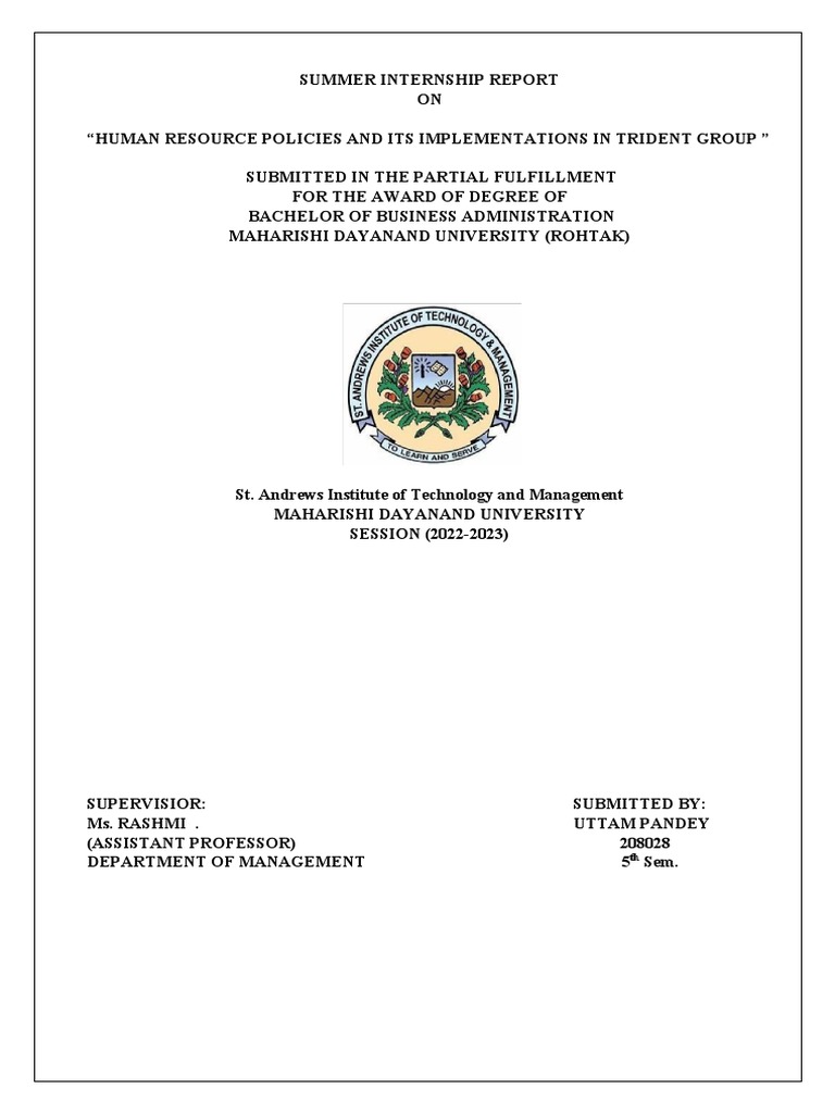 uTTYU STR Pandey STR File | PDF | Performance Appraisal | Recruitment